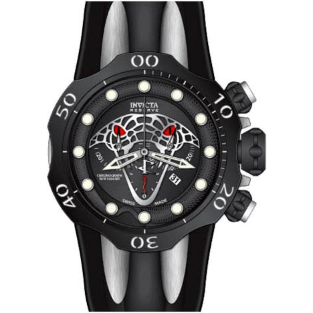 Invicta Reserve Venom Viper Chronograph Watch - Gem